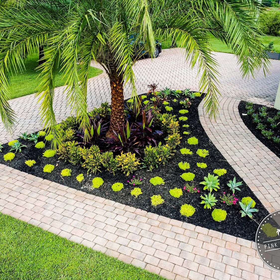 Landscape Design Projects Completed | Contractor | Pink and Green