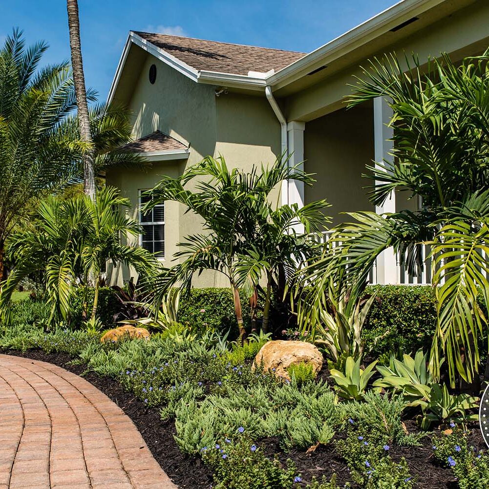 Landscape Design Projects Completed | Contractor | Pink and Green